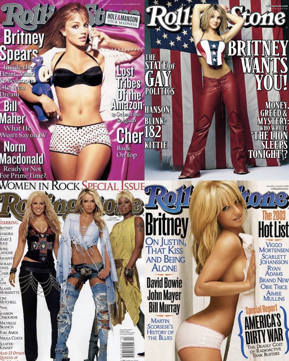 Britney Spears Rolling Stone 2001