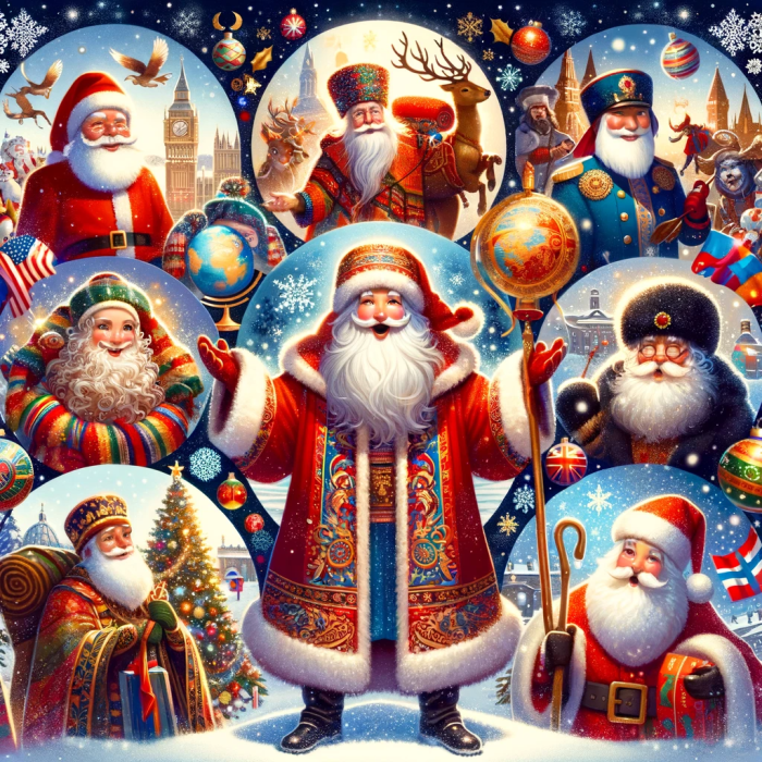 The Origin and Evolution of Santa Claus: A Global Perspective