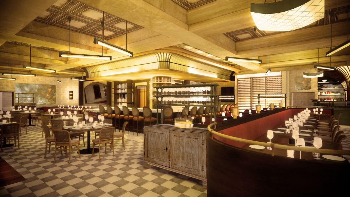 The New French Restaurant Brasserie B by Bobby Flay