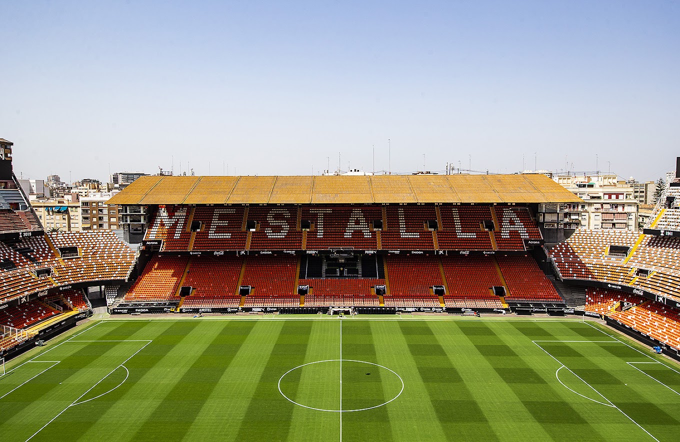 Mestalla Stadium: A Century of Football Passion in Valencia, Spain
